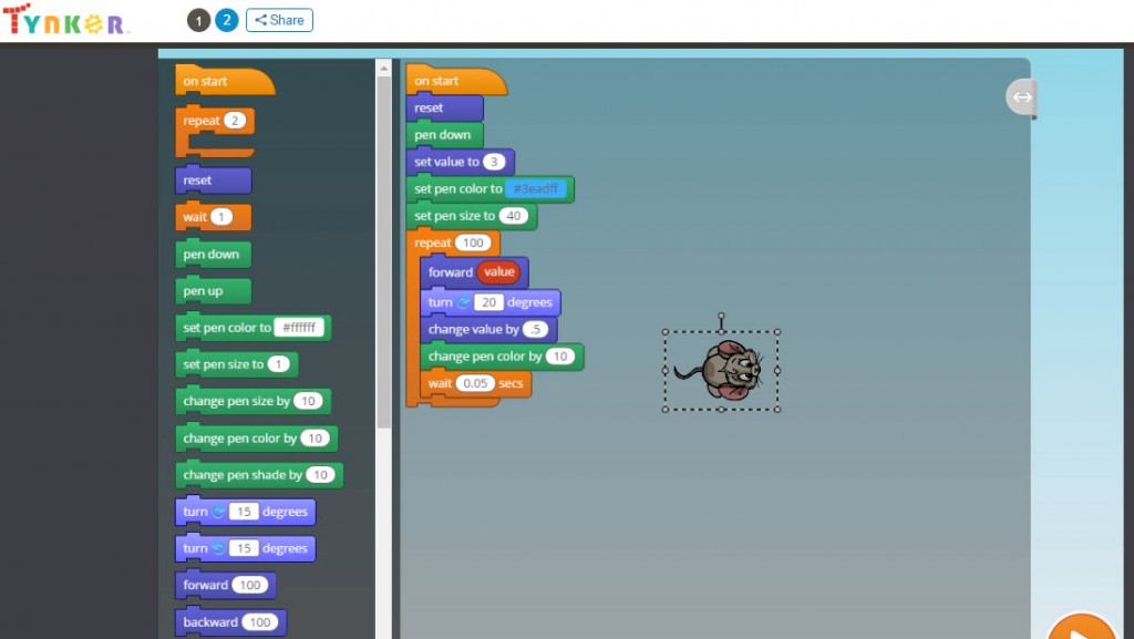 Experimentem e aprendam programação, de uma forma super divertida e fácil!